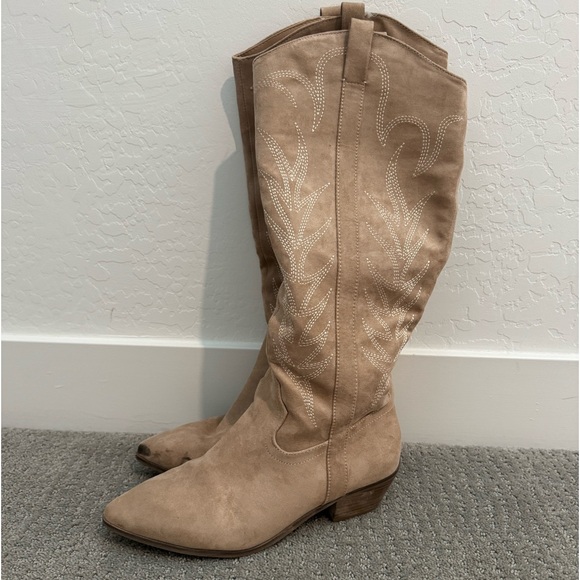 Target | Shoes | Target Suede Cowboy Boots | Poshmark